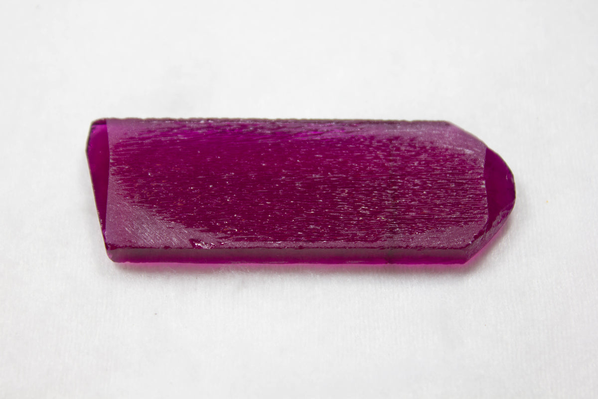 120.65ct Hydrothermal Purple Beryl (Red Emerald, Bixbite) Lab Created ...